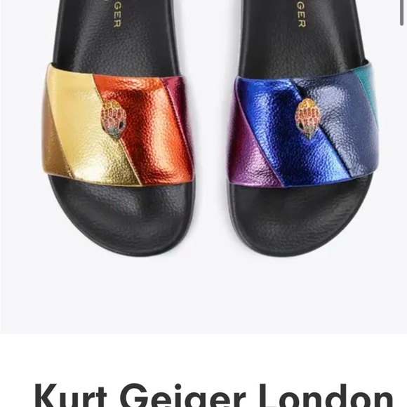 Kurt Geiger | Shoes | Kurt Geiger Multicolor Sandals | Poshmark